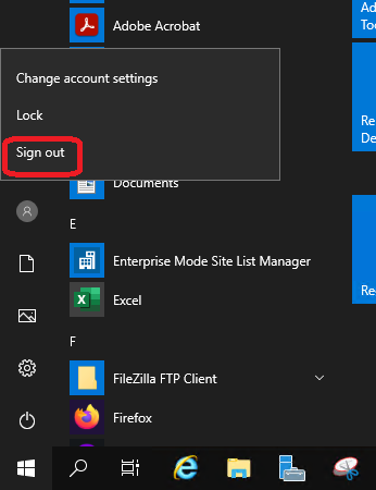 Sign out of remote desktop correctly – Slavic401k Employee Helpdesk